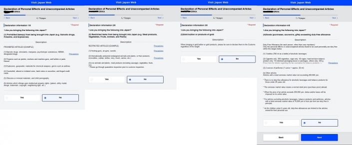 Visit Japan Web: come compilare i moduli prima di partire - Giappone ...