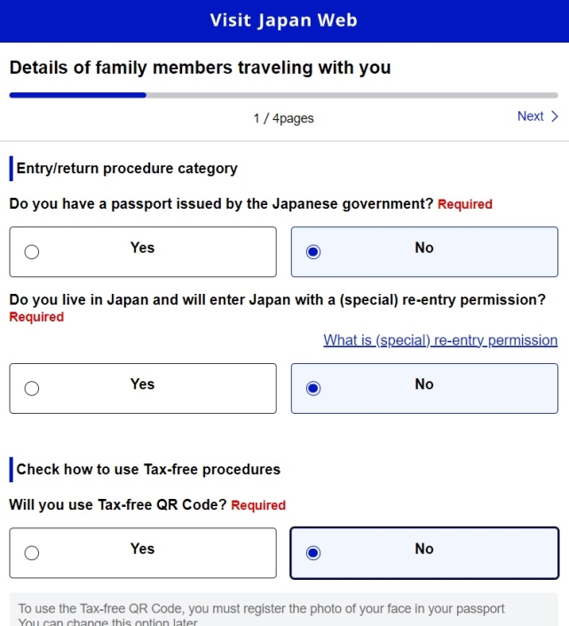 Visit Japan Web: come compilare i moduli prima di partire - Giappone ...