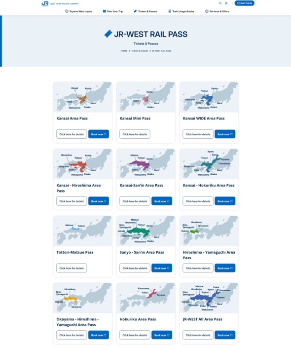 Come acquistare Pass e prenotare posti su JR West - Giappone per Tutti